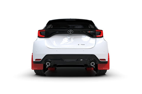 Rally Armor 20-25 Toyota GR Yaris Red Mud Flap w/White Logo – Warranty ...