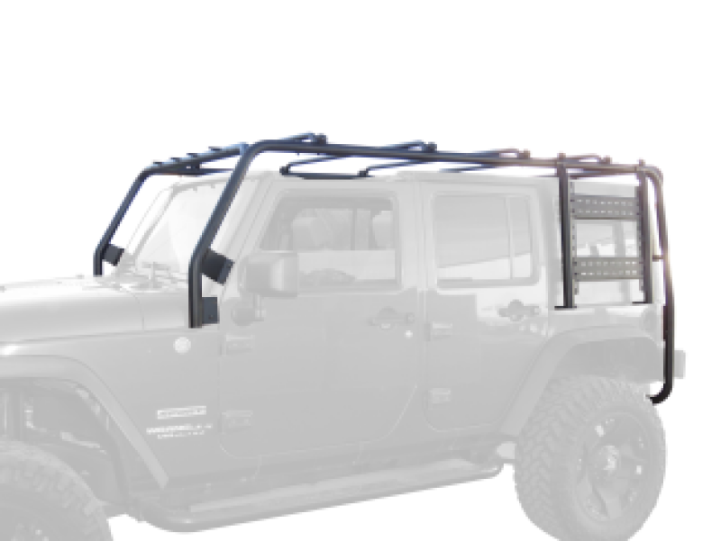 Body Armor 4x4 07-18 Jeep Wrangler JK 4dr Roof Rack Frame Crossbars/Ra ...