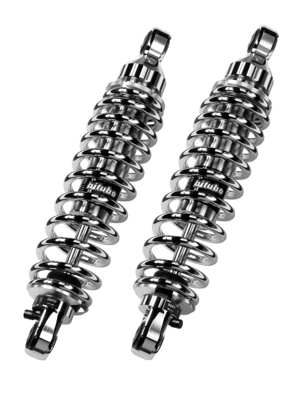 Bitubo WME0 Twinshocks Adjustable: Spring Preload, Rebound, Length 326 ...
