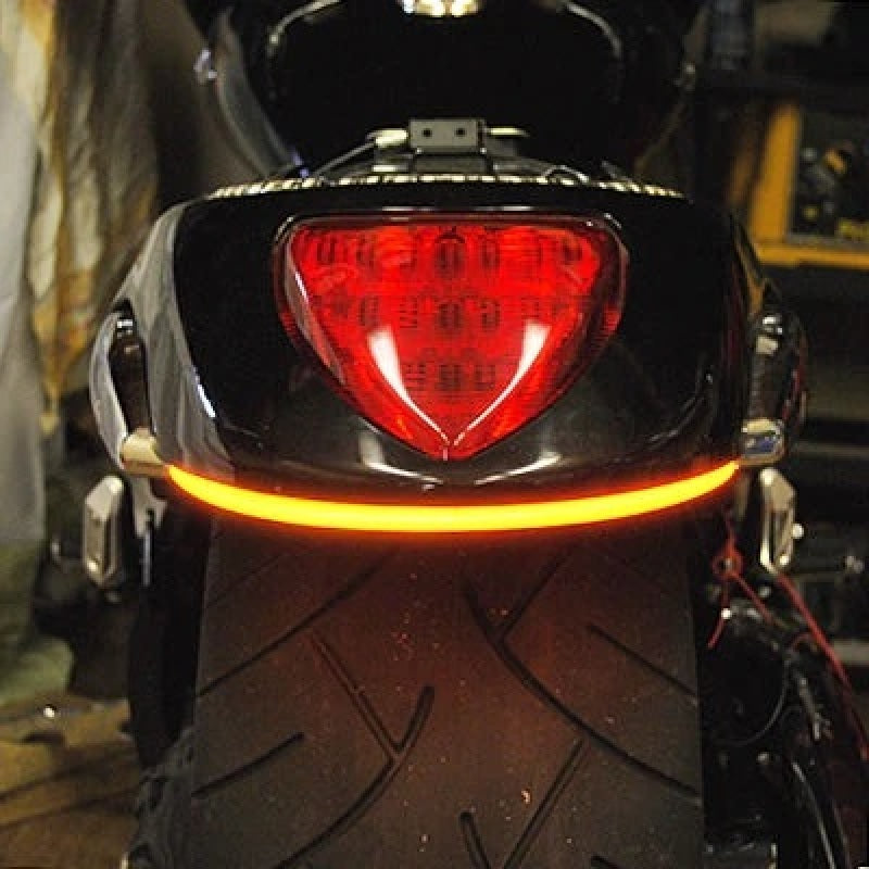 New Rage Cycles 06+ Suzuki M109R Rear Turn Signals w/Load EQ - Amber ...