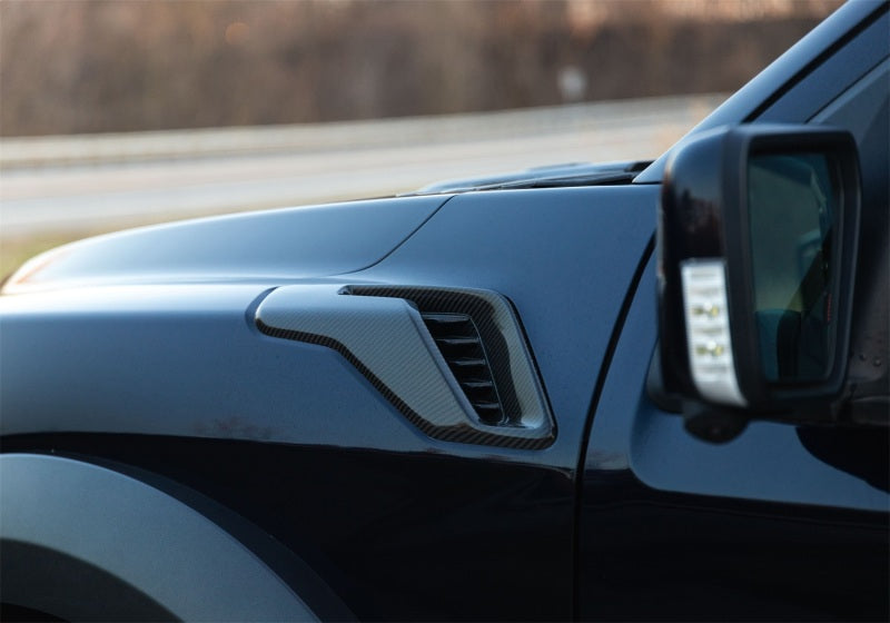 Ford Racing 21-24 F-150 Raptor Carbon Fiber Fender Vent Set - Gloss ...