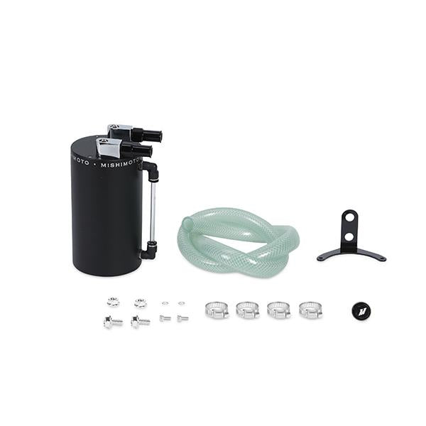 Mishimoto Large Aluminum Oil Catch Can - Wrinkle Black – Warranty ...