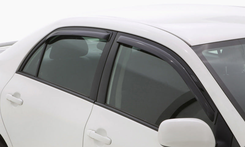 AVS 06-12 Ford Fusion Ventvisor In-Channel Front & Rear Window Deflect ...