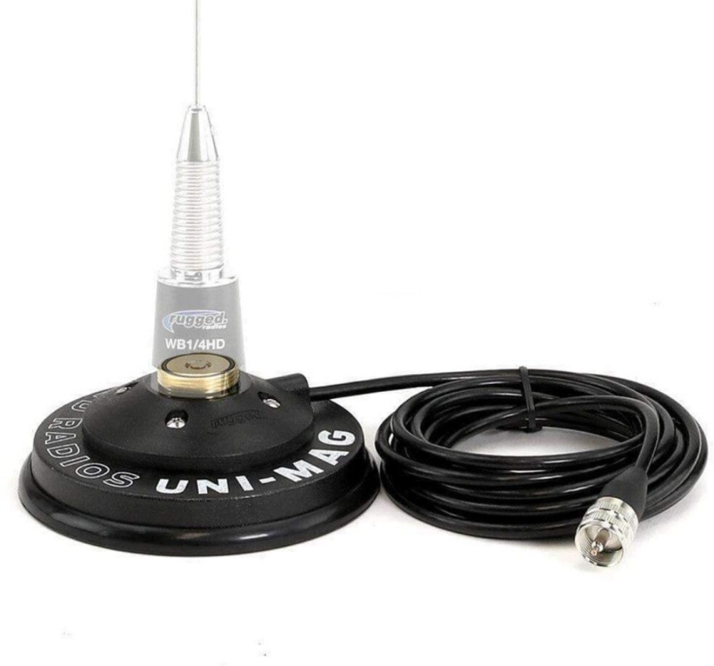 Rugged Radios UNI-MAG Universal NMO or Magnetic Antenna Mount ...
