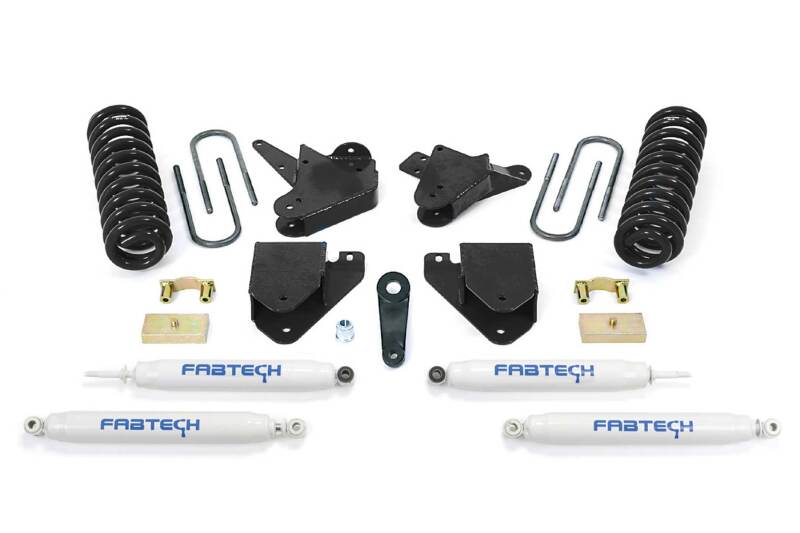 Fabtech 05-07 Ford F250 2WD V10 & Diesel 6in Basic System - Component ...