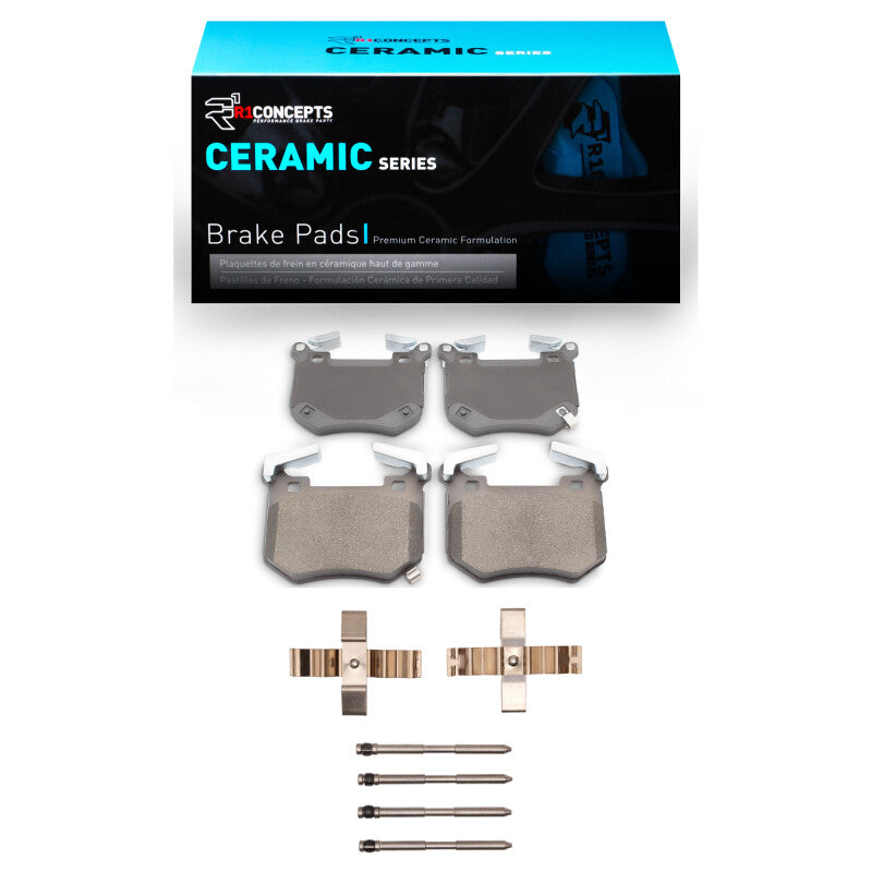 R1 2018-2025 Genesis G70 Rear R1 Ceramic Pads & Hardware Kit – Warranty ...
