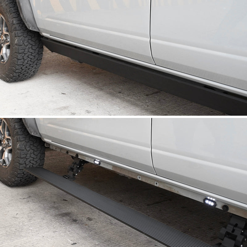 RealTruck 19-24 Ram 1500 Crew Cab 4dr VoltStep Electric Running Board ...