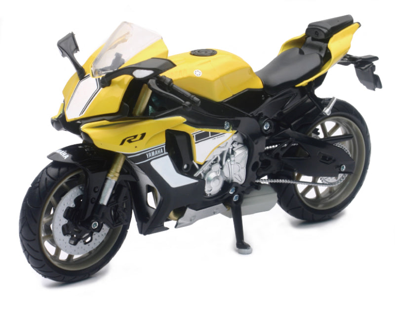 New Ray Toys Yamaha YZF-R1 Street Bike (Yellow)/ 1:12 – Warranty Killer Performance