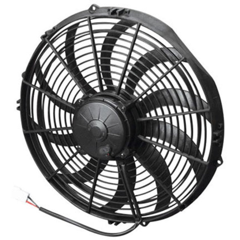 SPAL 1840 CFM 14in High Performance Fan - Push/Curved (VA08-AP71/LL-53 ...