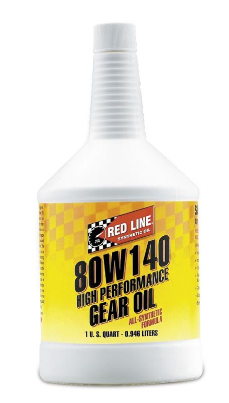 Red Line 80W140 GL-5 Gear Oil - Quart – Warranty Killer Performance
