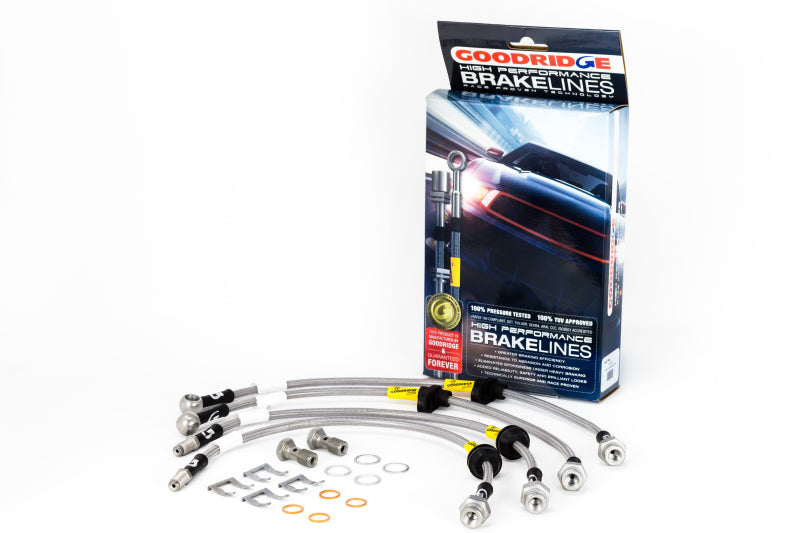 Goodridge 15-18 Ford Focus RS (RS MK3 Only) Stainless Steel Brake Line ...