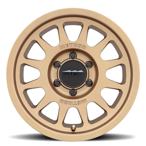 Method MR703 17x8.5 0mm Offset 6x135 87mm CB Method Bronze Wheel ...