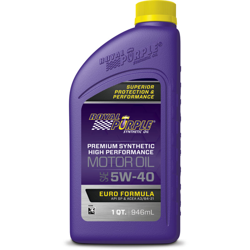 Royal Purple Premium Synthetic High Performance Euro Formula 5W-40 Mot ...