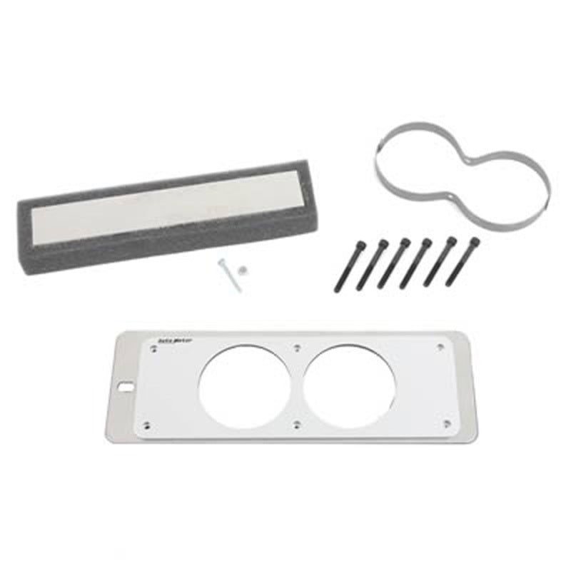 Autometer Mounting Solutions Gauge Mount Gauge Cage Dual 2-5/8in Silve ...