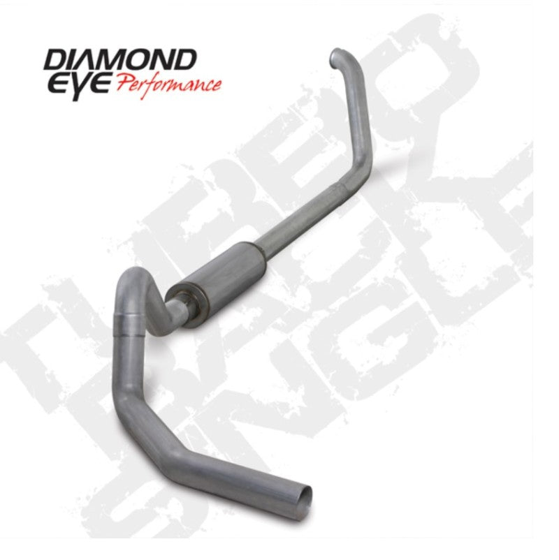 Diamond Eye KIT 4in Turbo Back Single AL 450 00-early 03 Ford 7.3L Pow ...