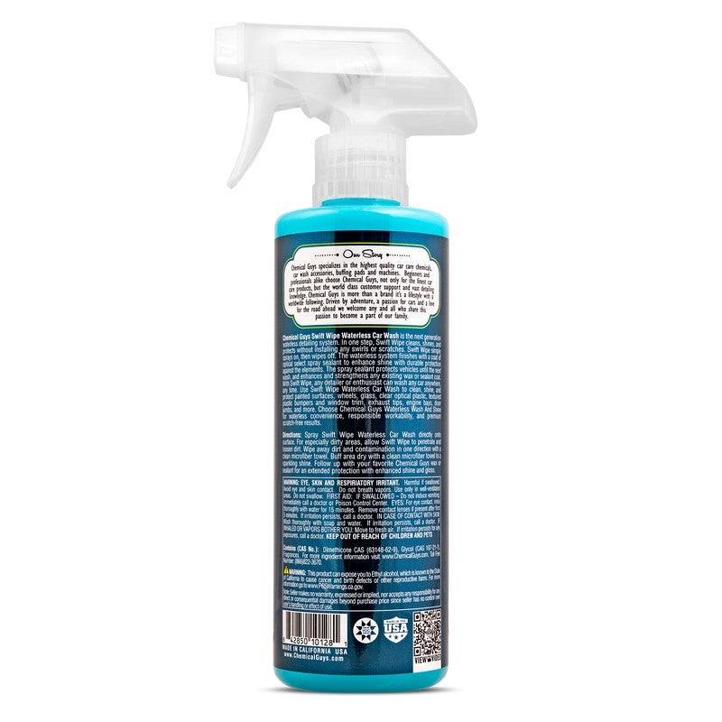 Chemical Guys Swift Wipe Waterless Car Wash - 16oz – Warranty Killer ...
