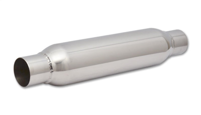 Vibrant SS Resonator (Standard Design) 2.25in inlet/outlet x 18in long ...