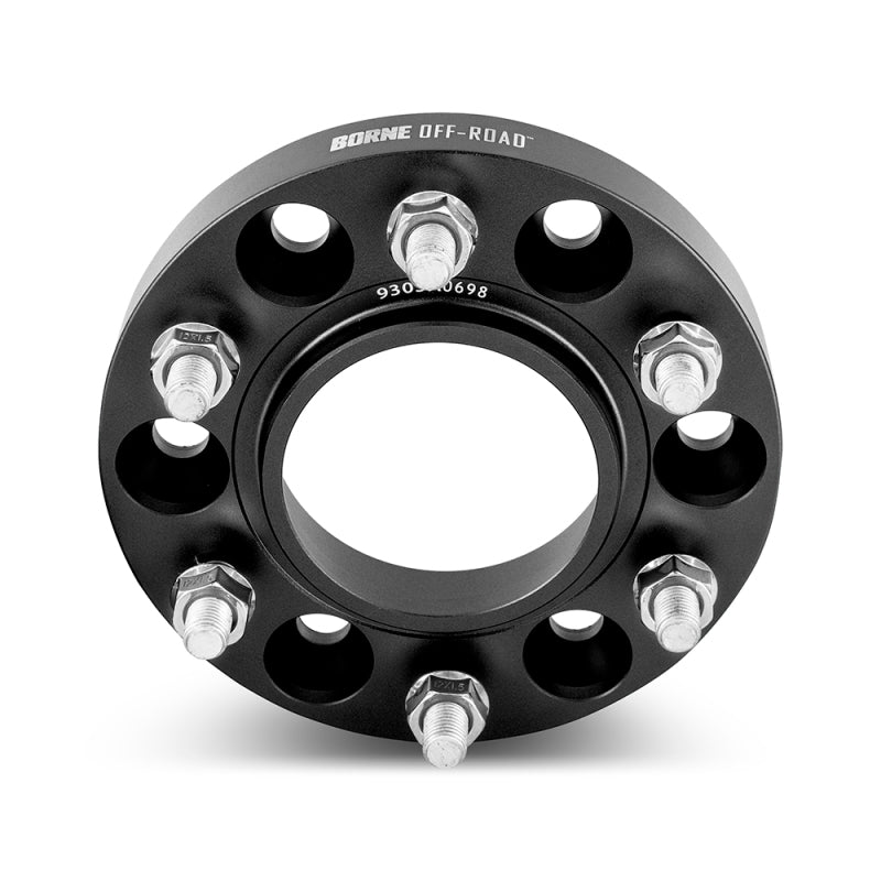 Borne Off-Road Wheel Spacers - 6x139.7 - 93.1 - 30mm - M12 - Black ...