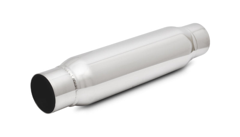 Vibrant SS Resonator (Standard Design) 2.in inlet/outlet x 12in long w ...