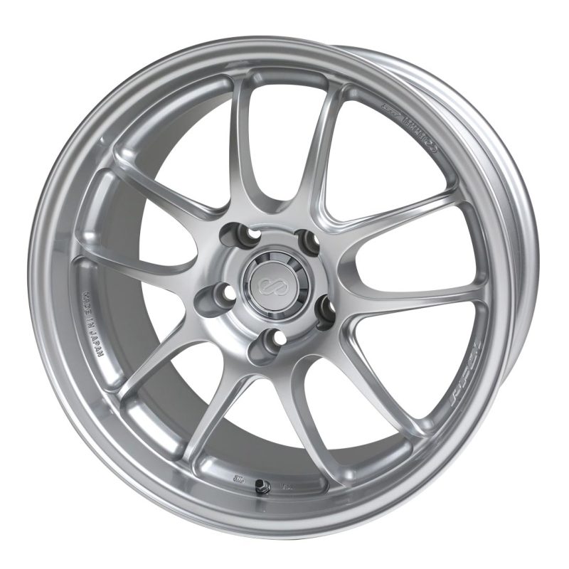 Enkei PF01A 18x8 5x114.3 Bolt Pattern 40mm Offset 75 Bore Dia Silver W ...