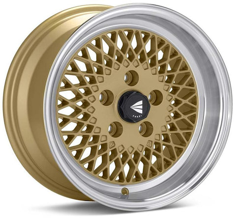 Enkei92 Classic Line 15x8 25mm Offset 4x100 Bolt Pattern Gold Wheel ...
