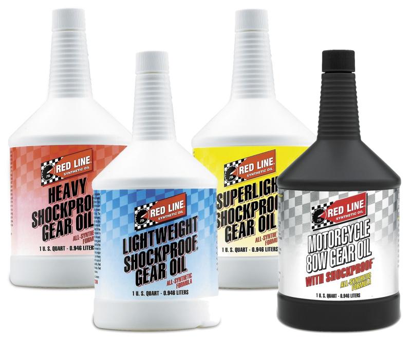 Red Line 80W Motorcycle Gear Oil w/Shockproof - Quart – Warranty Killer ...