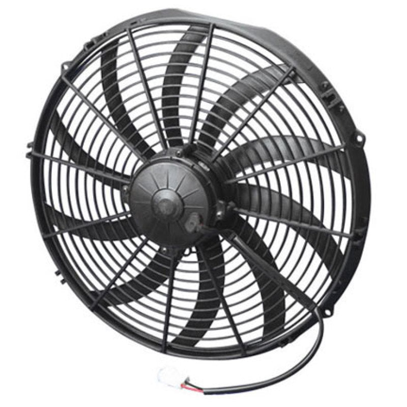 SPAL 1959 CFM 16in High Performance Fan - Push/Curved (VA18-AP71/LL-42 ...