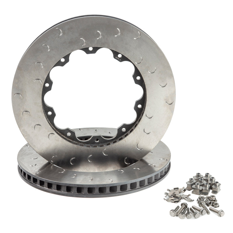 Alcon Nissan R35 GT-R Gen 2 390X32.8mm Rotor Ring Kit - Front Right ...