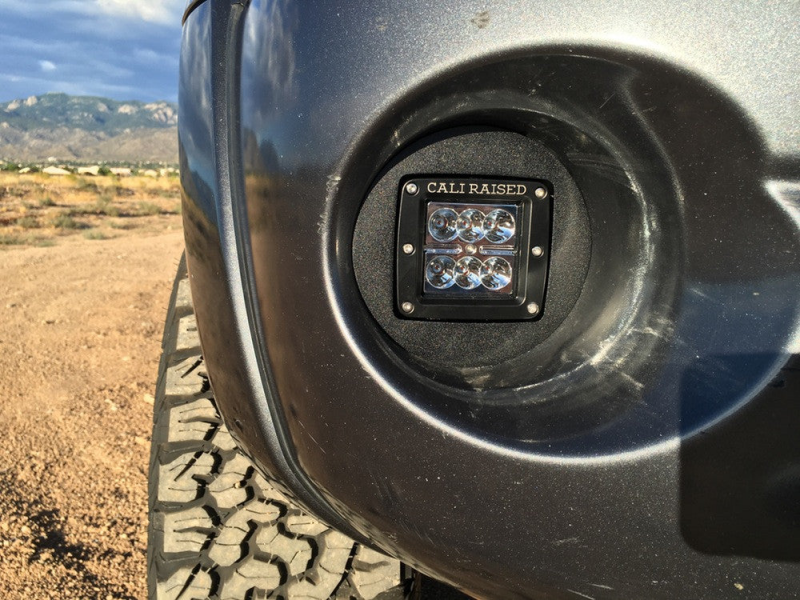 Cali Raised 2005-2011 Toyota Tacoma Led Fog Light Pod Rep Brackets Kit ...