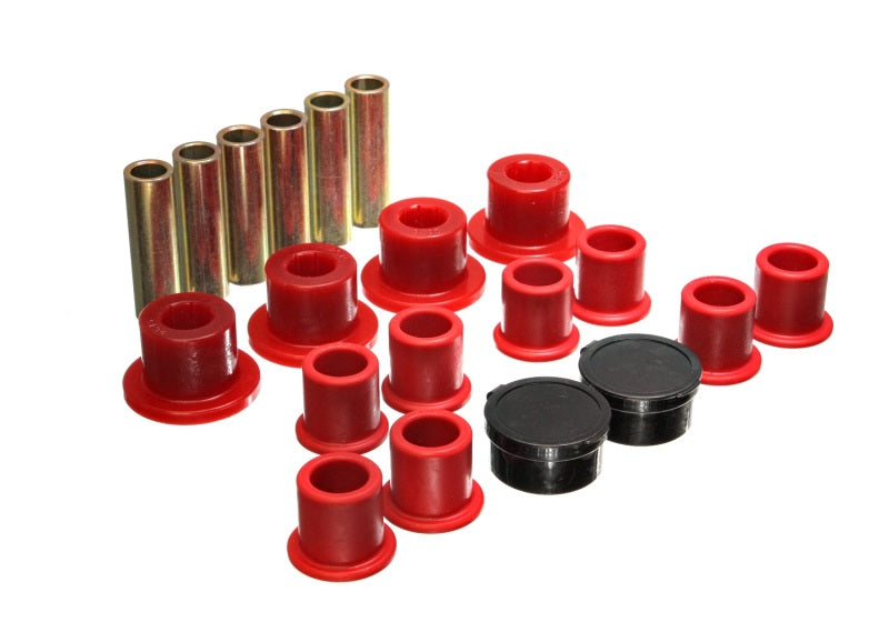 Energy Suspension 98-11 Ford Ranger Red Rear Leaf Spring Bushing Set ...