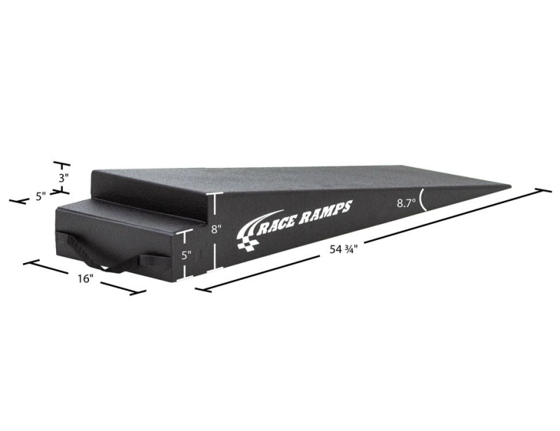 Race Ramps 8in. Trailer Ramps - 8.7 Degree Approach Angle – Warranty ...
