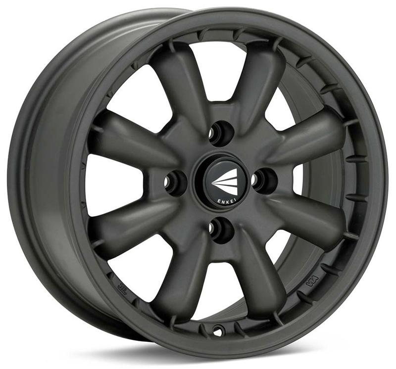 Enkei Compe 15x7 0mm Offset 4x114.3 Bolt Pattern 72.6mm Bore Dia Matte ...