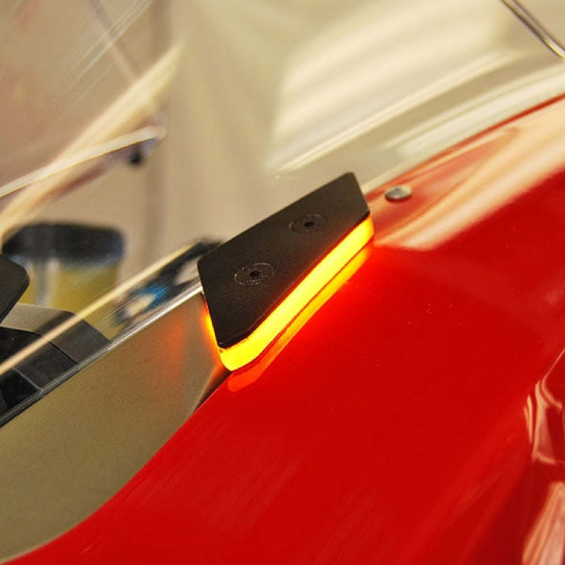 New Rage Cycles 20-24 Ducati Panigale V2 Mirror Block Off Turn Signals ...