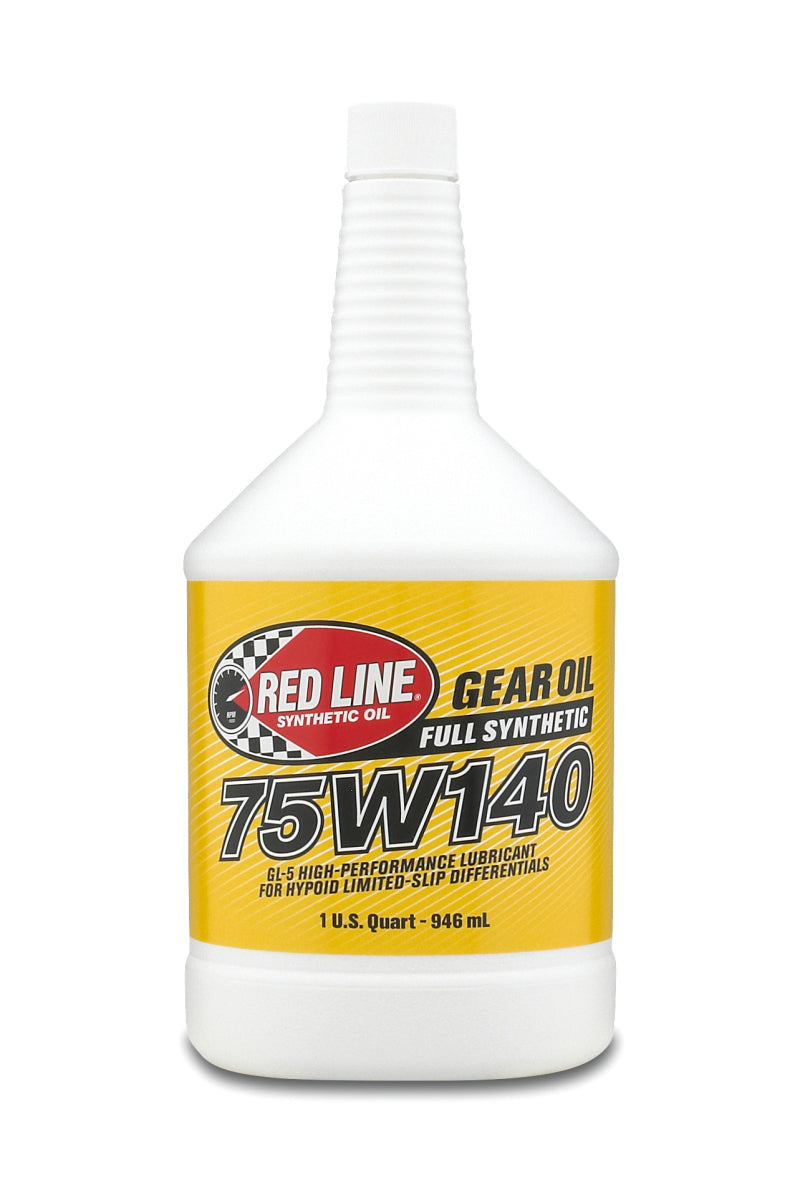 Red Line 75W140 Gear Oil - Quart – Warranty Killer Performance