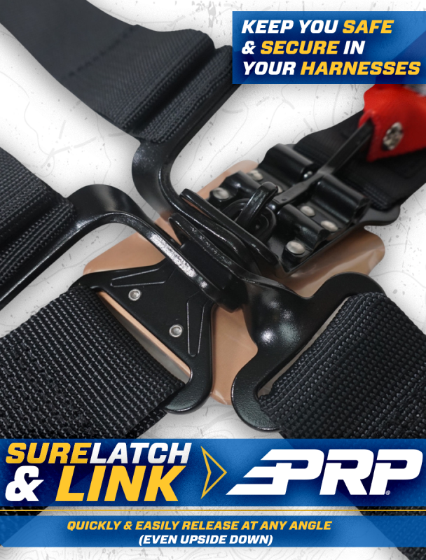 PRP 4.2 Harness with Latch / Link Lap Belt- Silver – Warranty Killer ...