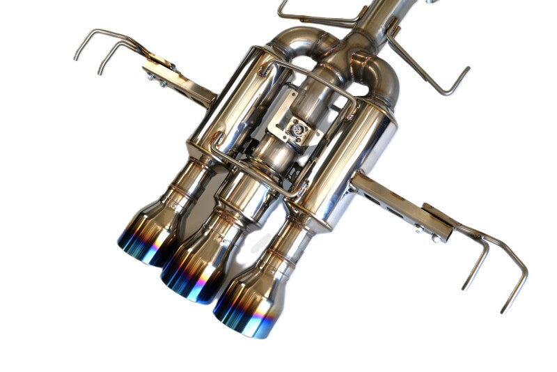 Invidia 22+ HONDA CIVIC TYPE-R FL5 R400 SINGLE LAYER TI TIP FULL CAT-B ...