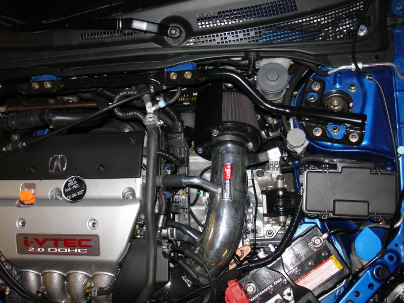 Injen Aluminum Air Filter Heat Shield Universal Fits 3.50 Black ...