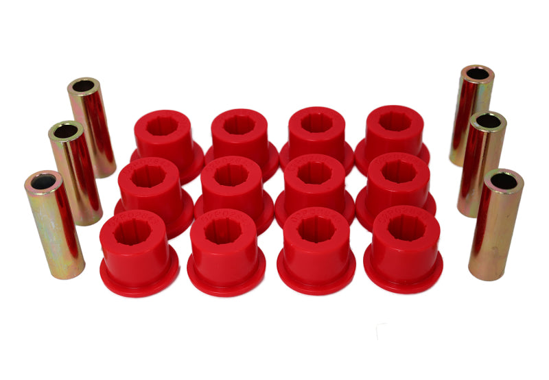Energy Suspension 05-14 Toyota Tacoma Rear Leaf Spring Bushings - Red ...