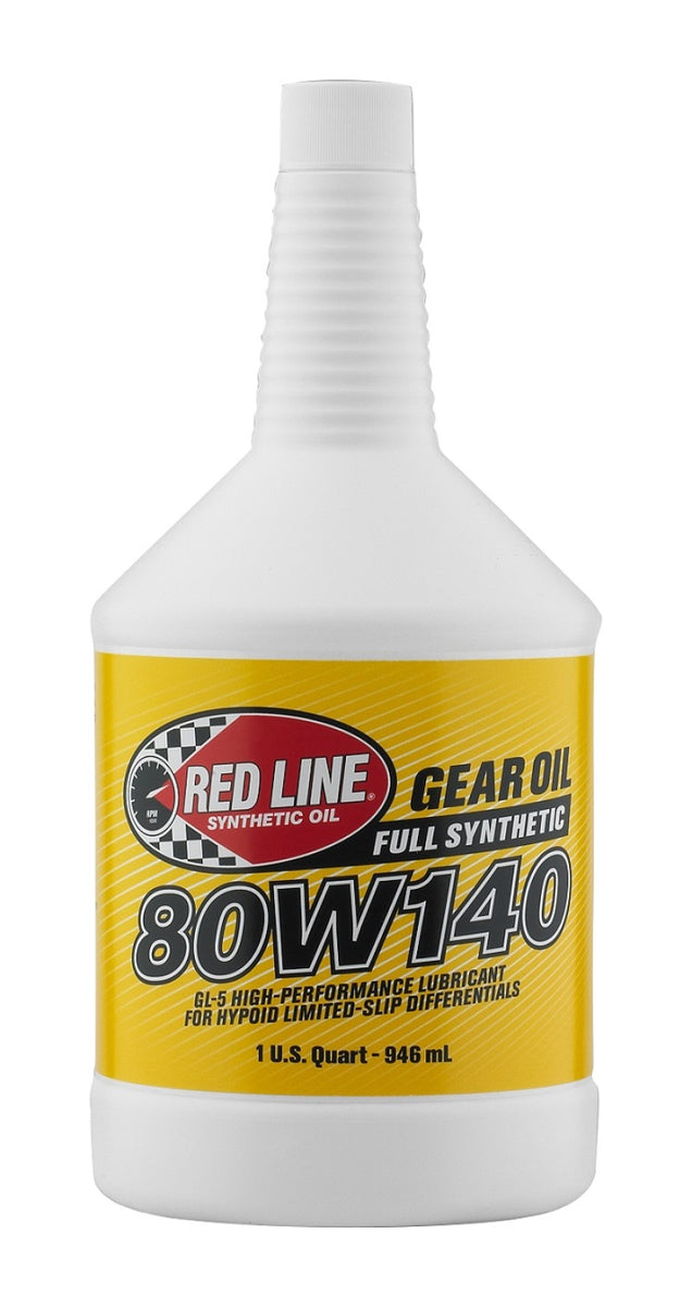 Red Line 80W140 GL-5 Gear Oil - Quart – Warranty Killer Performance