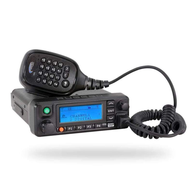 Rugged Radios Rugged RDM-DB Dual Band Mobile Radio - Digital and Analo ...