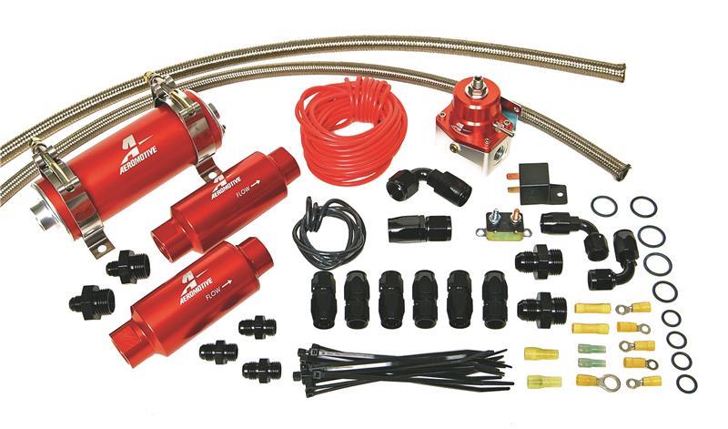 Aeromotive Belt Drive Pump Kit (P/N 11105) w/Gilmer Pulley and Mountin ...