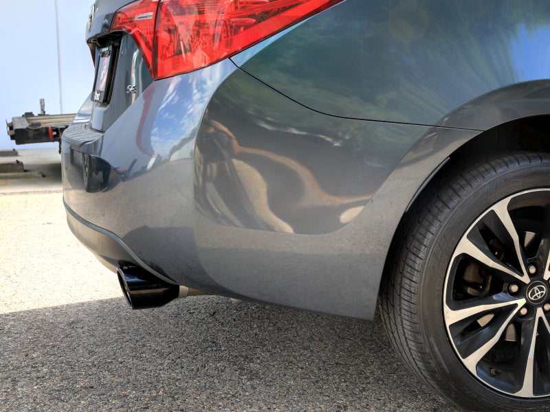 aFe 14-19 Toyota Corolla 1.8L Takeda 2.5in 304SS Axle-Back Exhaust w ...