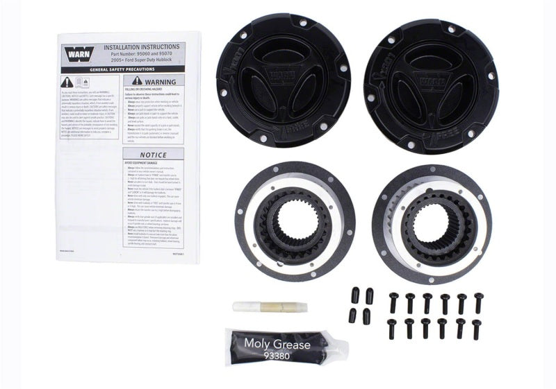 Ford Racing Super Duty Warn Locking Hubs – Warranty Killer Performance