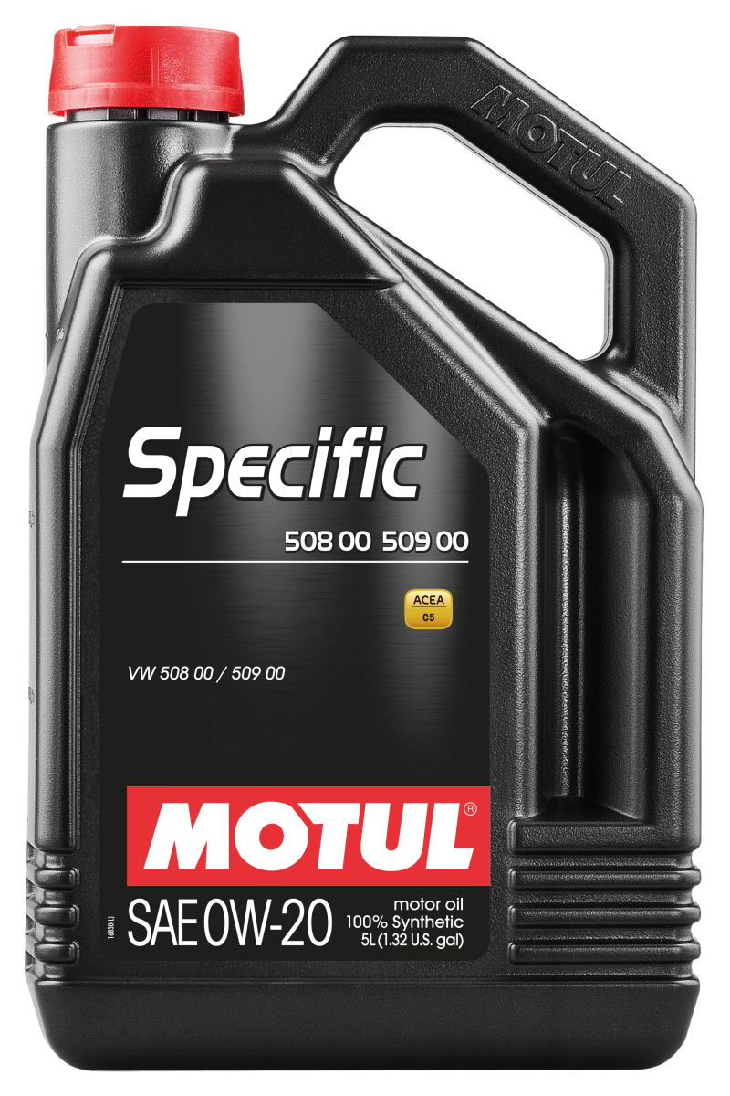 Motul 5L Specific 508 0W20 Oil - Acea A1/B1 / VW 508.00/509.00 / Porsc ...