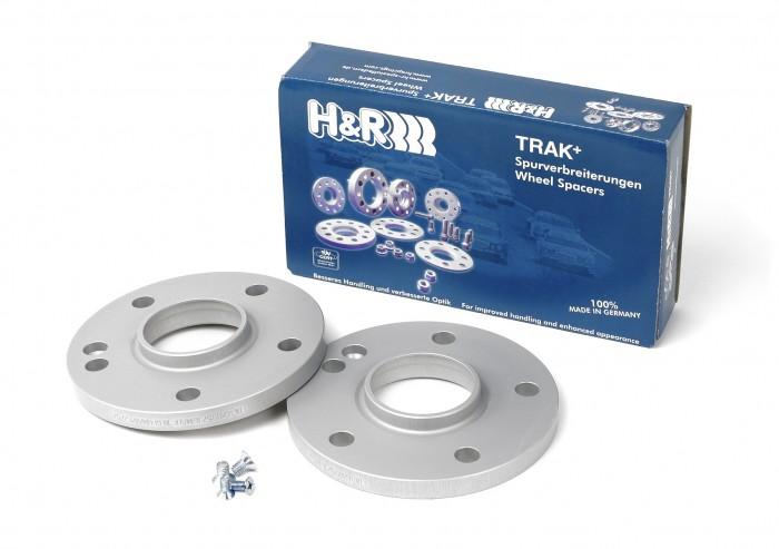 H&R Trak+ 10mm DRS Wheel Adaptor Bolt 4/108 Center Bore 63.3 Stud Thre ...