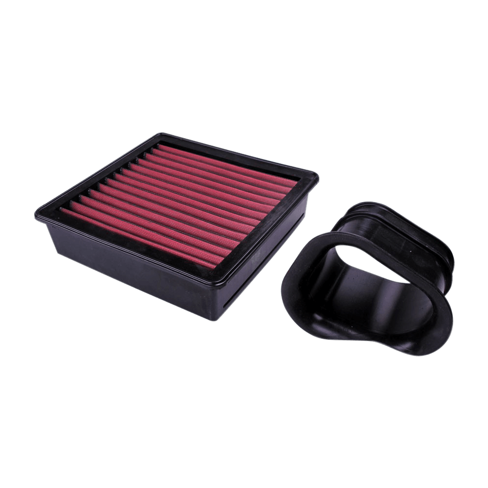 STOCK REPLACEMENT FILTER & HIGH FLOW FENDER INLET FOR 2011-2014 Ford F ...