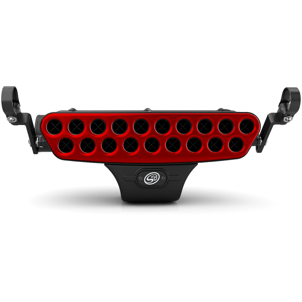 Stainless Steel Faceplate (Red) - V1 Particle Separator Only – Warranty ...